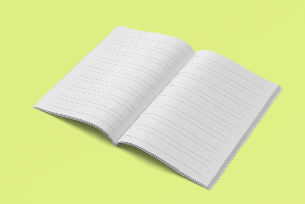 My Primary Composition Notebook: Cursive and Manuscript Handwriting ...