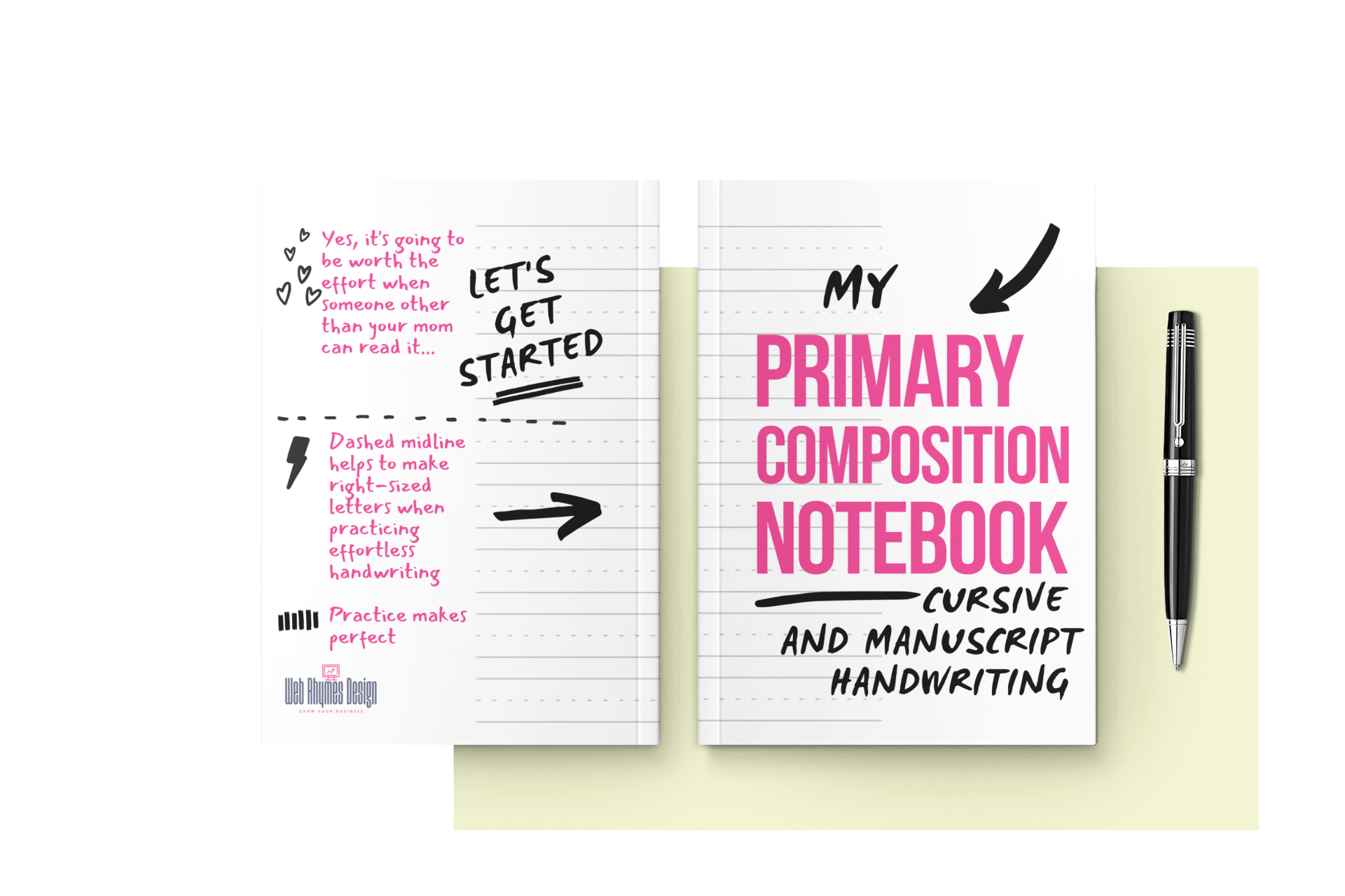 My Primary Composition Notebook Cursive And Manuscript Handwriting my-primary-composition-notebook-cursive-and-manuscript-handwriting